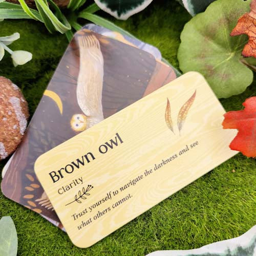 Forest Friends Mini Affirmation Cards (positive inspiration from the a ...