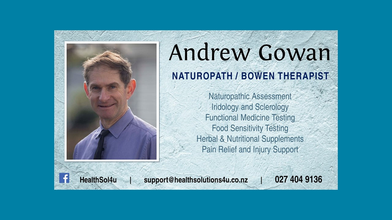 Andrew Gowan | Health Solutions – Inspire Me Online