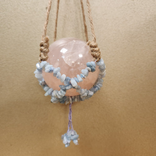 Hanging Sphere Holder (assorted crystals) – Inspire Me Online