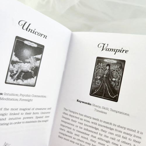 Cryptid Whispers Cryptozoology Oracle Cards (31 cards & guidebook ...