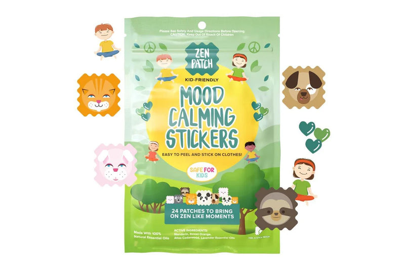 Zen Patch Kid Friendly Mood Calming Stickers (24 patches) – Inspire Me ...