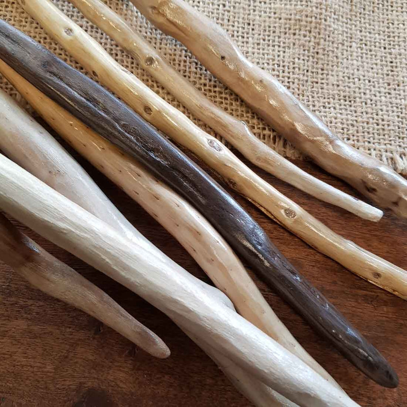 Assorted Wooden Wands from The Wand Maker – Inspire Me Online