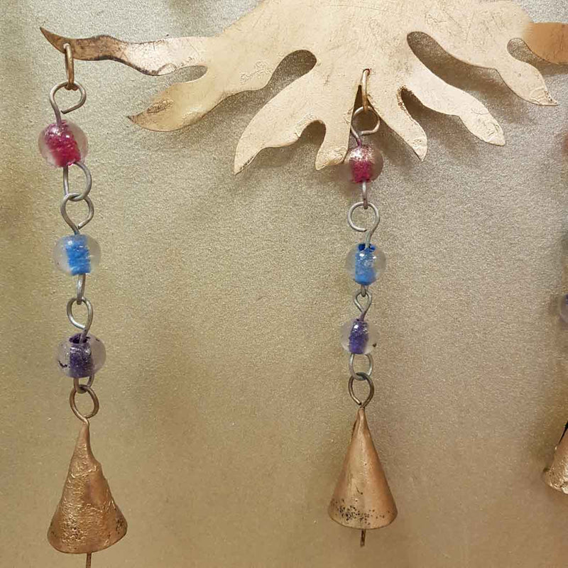 Tree of Life Hanging with Bells (metal approx. 62x33cm) – Inspire Me Online
