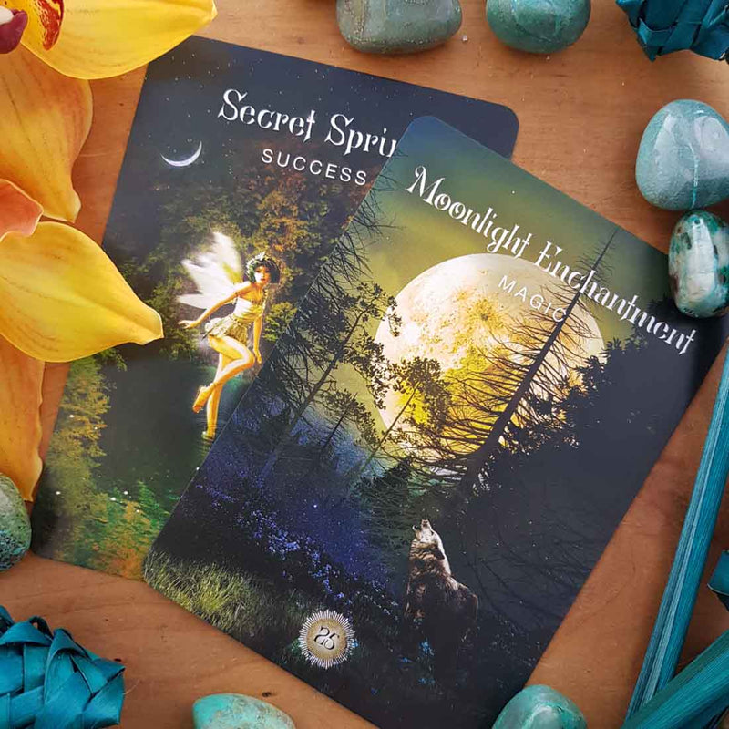 The Sacred Forest Oracle Cards (52 cards to open energy portals of a h ...