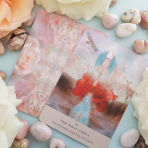 The Rose Oracle Cards (44 cards and guide book) – Inspire Me Online