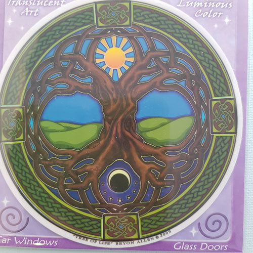 Tree of Life Window Sticker by Bryon Allen – Inspire Me Online