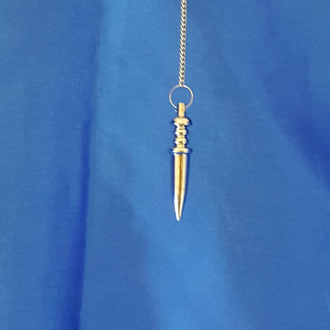 Silver Metal Point Pendulum – Inspire Me Online